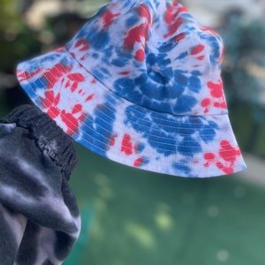 Accessories | Labor Day Red White And Blue Tyedye Bucket Hat | Poshmark